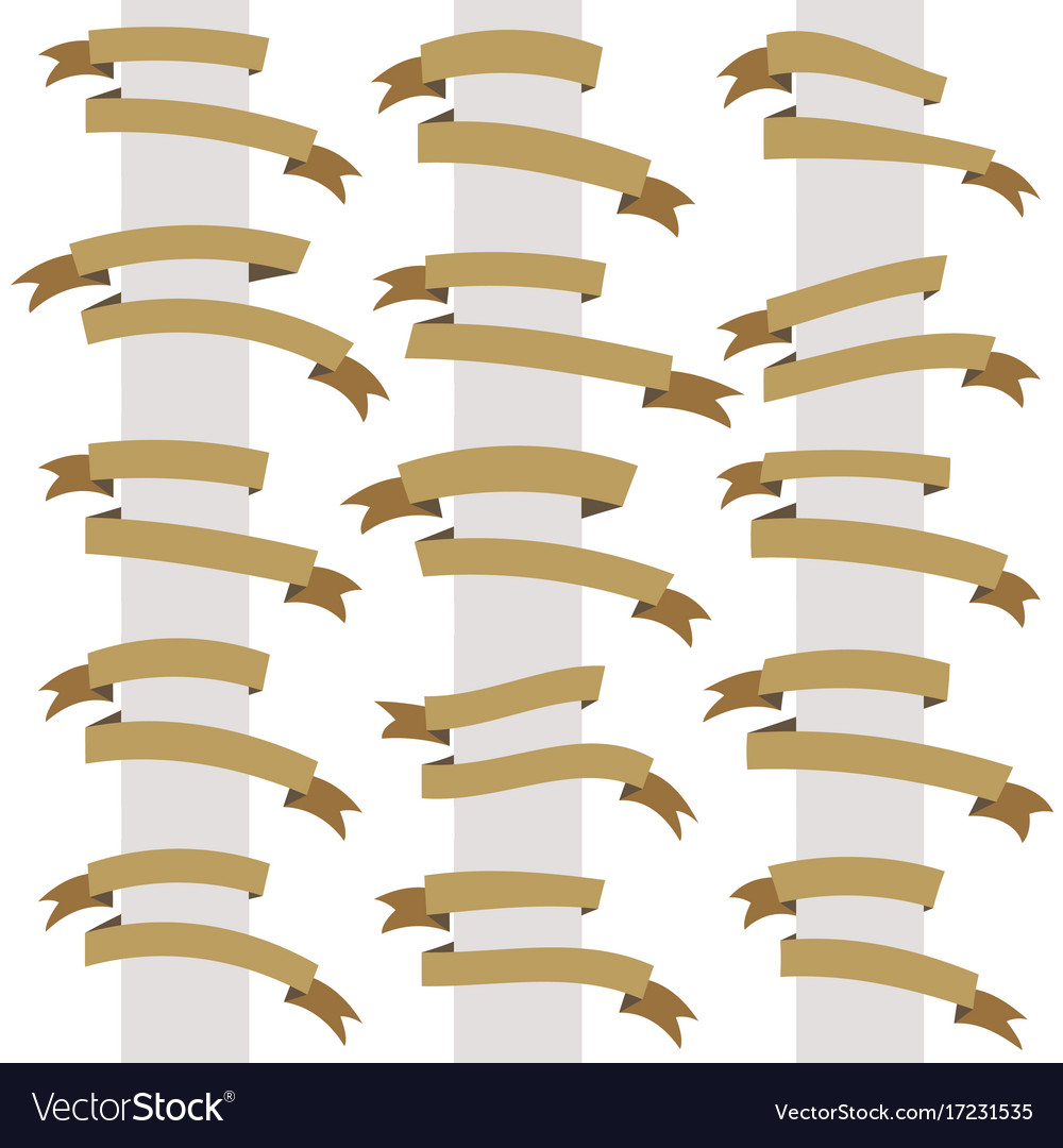 Set of beautiful festive blue ribbons Royalty Free Vector