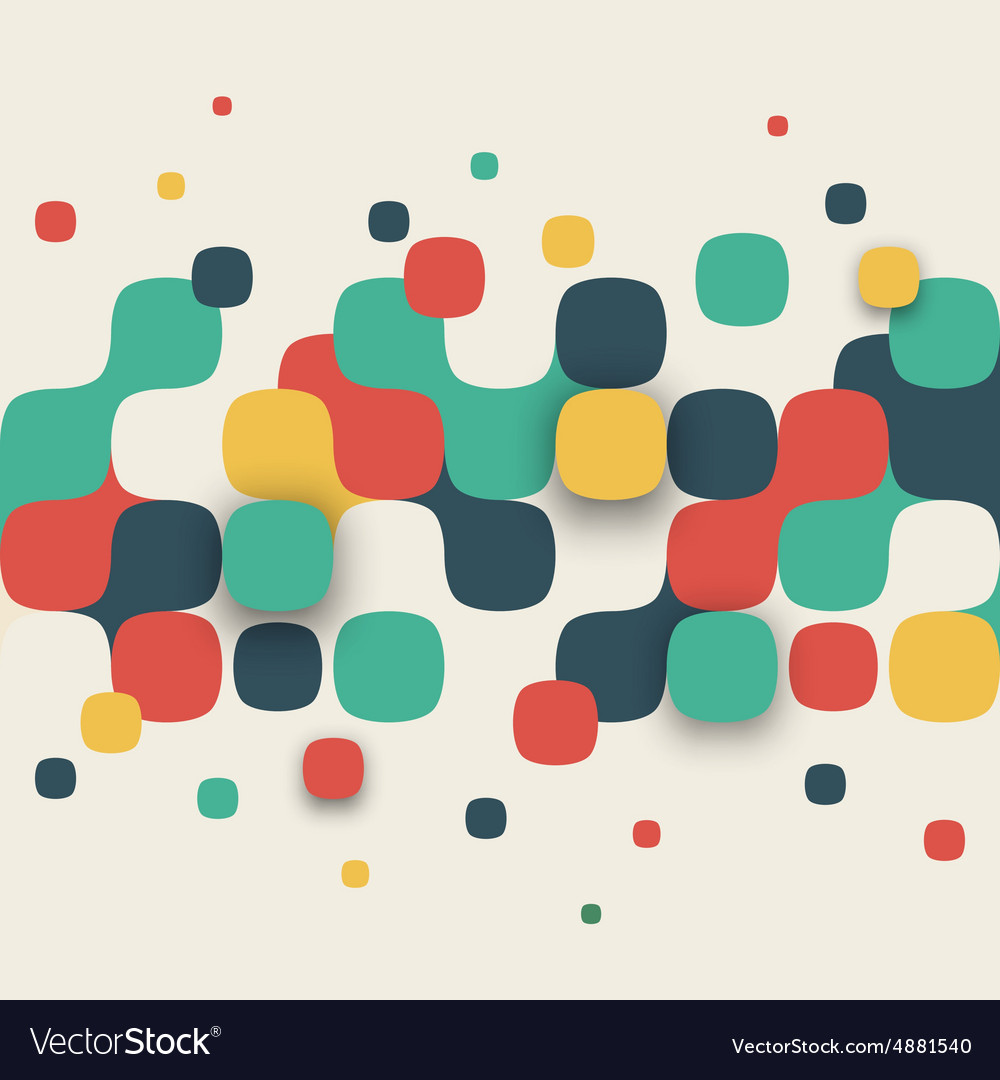 Abstract texture with squares Royalty Free Vector Image