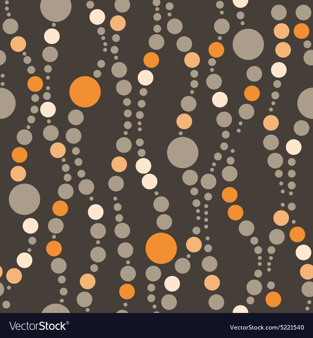 Dots seamless pattern Royalty Free Vector Image
