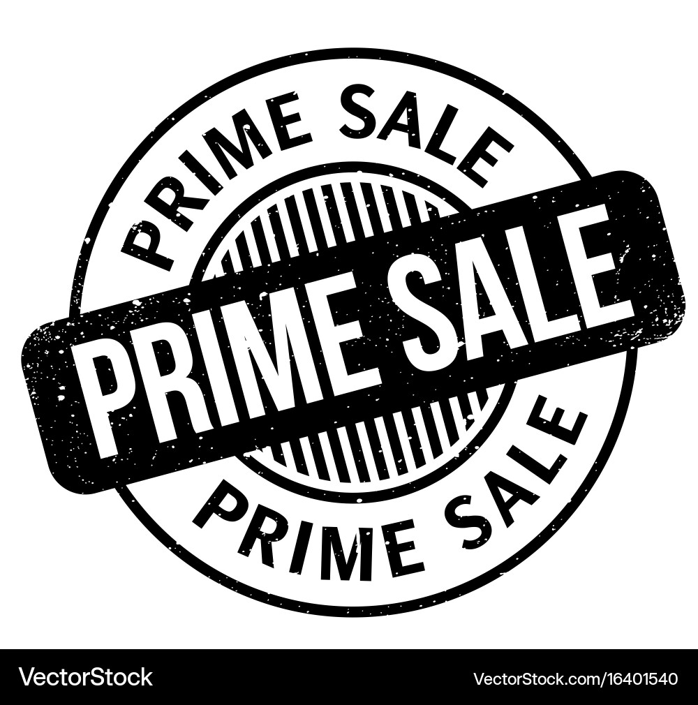 Prime sale rubber stamp Royalty Free Vector Image