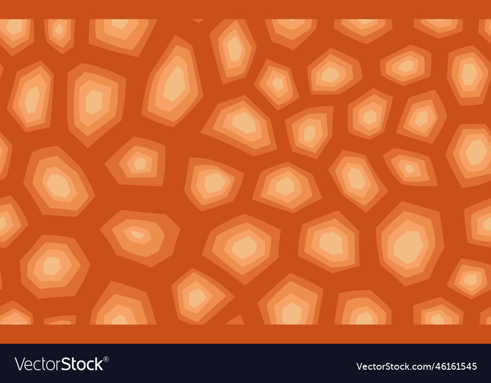 Abstract modern turtle shell seamless pattern Vector Image