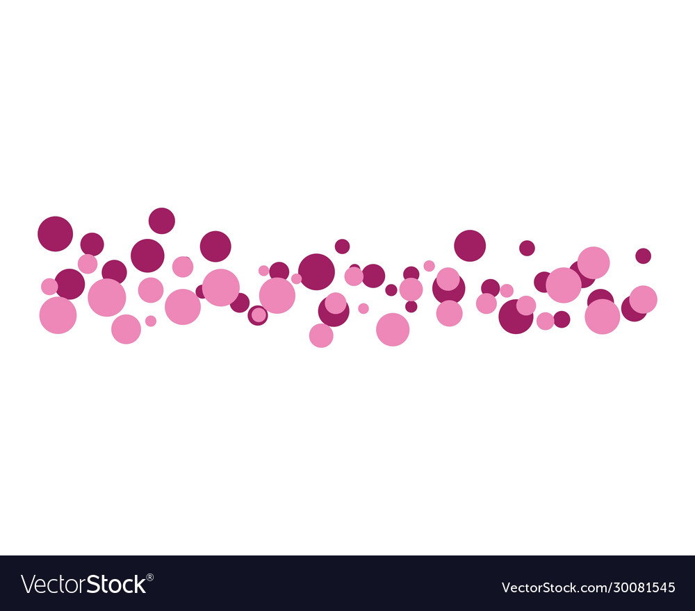 Bubble background icon Royalty Free Vector Image