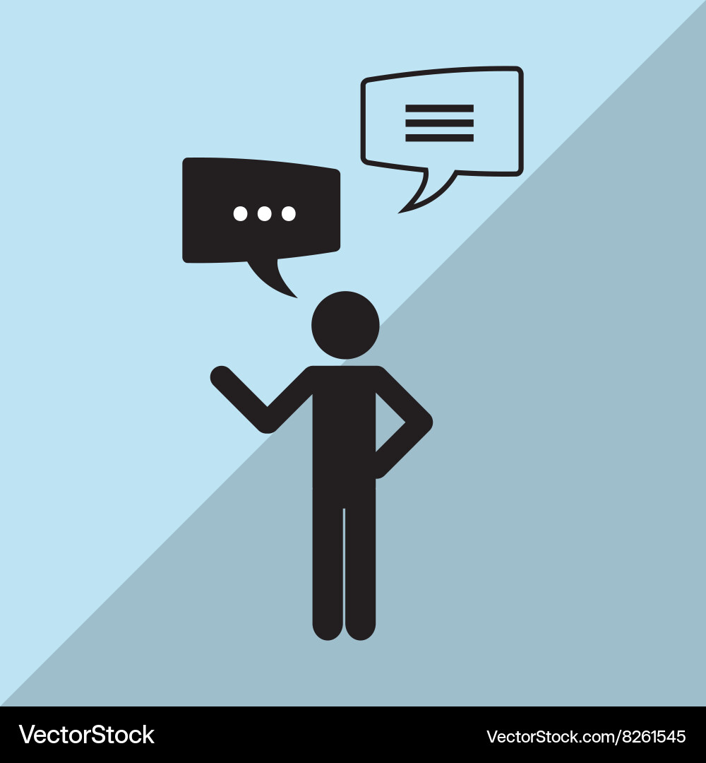 Man icon design Royalty Free Vector Image - VectorStock