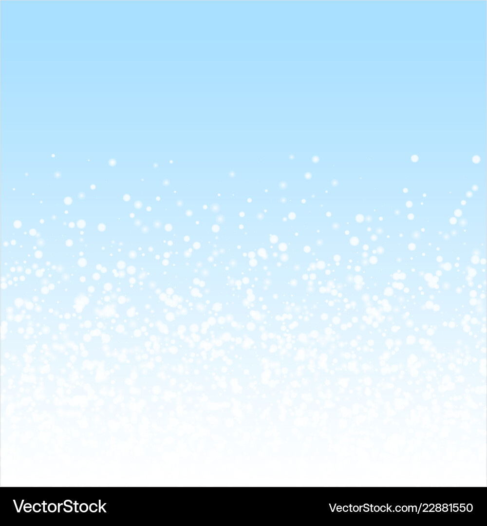 Amazing falling snow christmas background subtle Vector Image