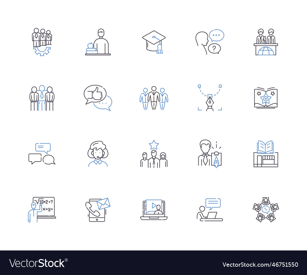 Tourism outline icons collection travel visit Vector Image Tourism outline icons collection travel visit Vector Image