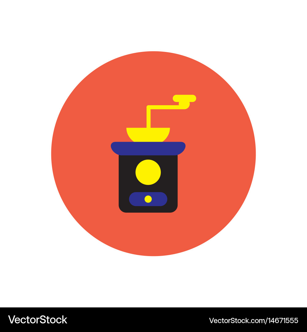 Icon on the white backgrounds in circles Vector Image