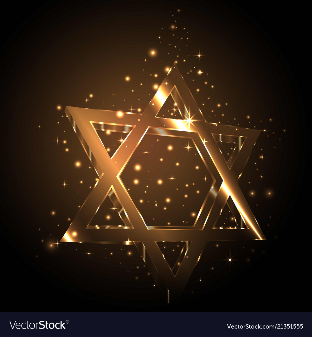 Israeli Star Of David Golden