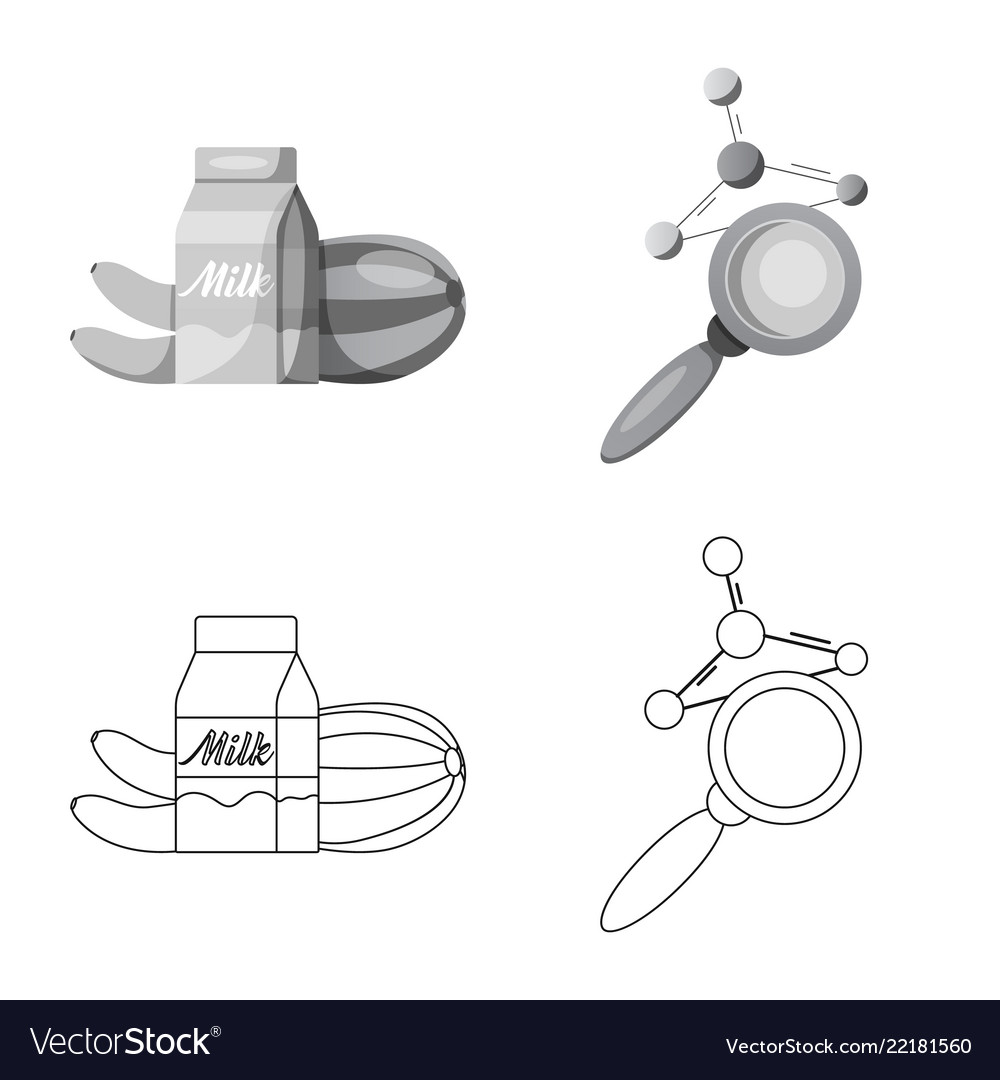 Design of and symbol collection Royalty Free Vector Image