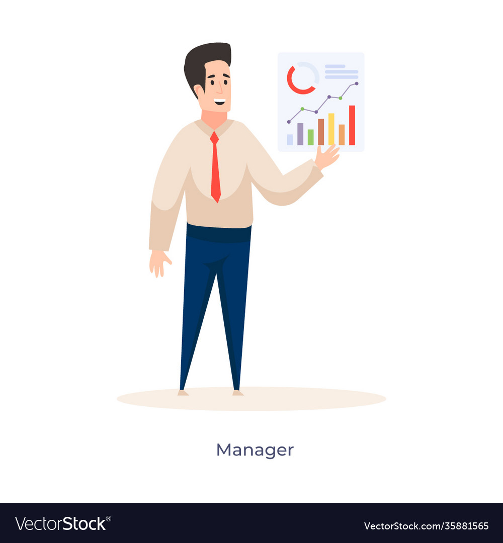 Manager Royalty Free Vector Image - VectorStock