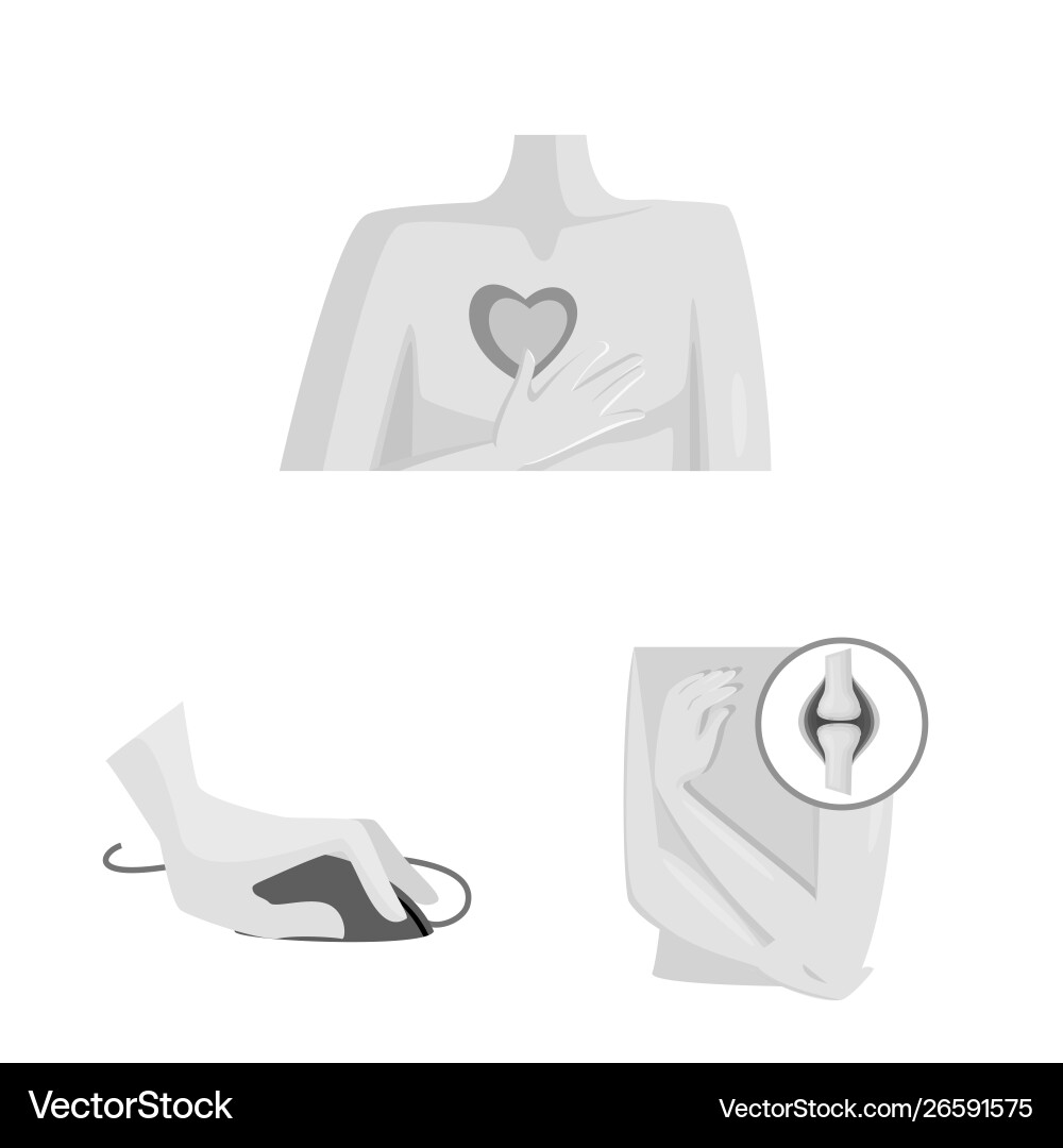 Suffering and injury icon Royalty Free Vector Image