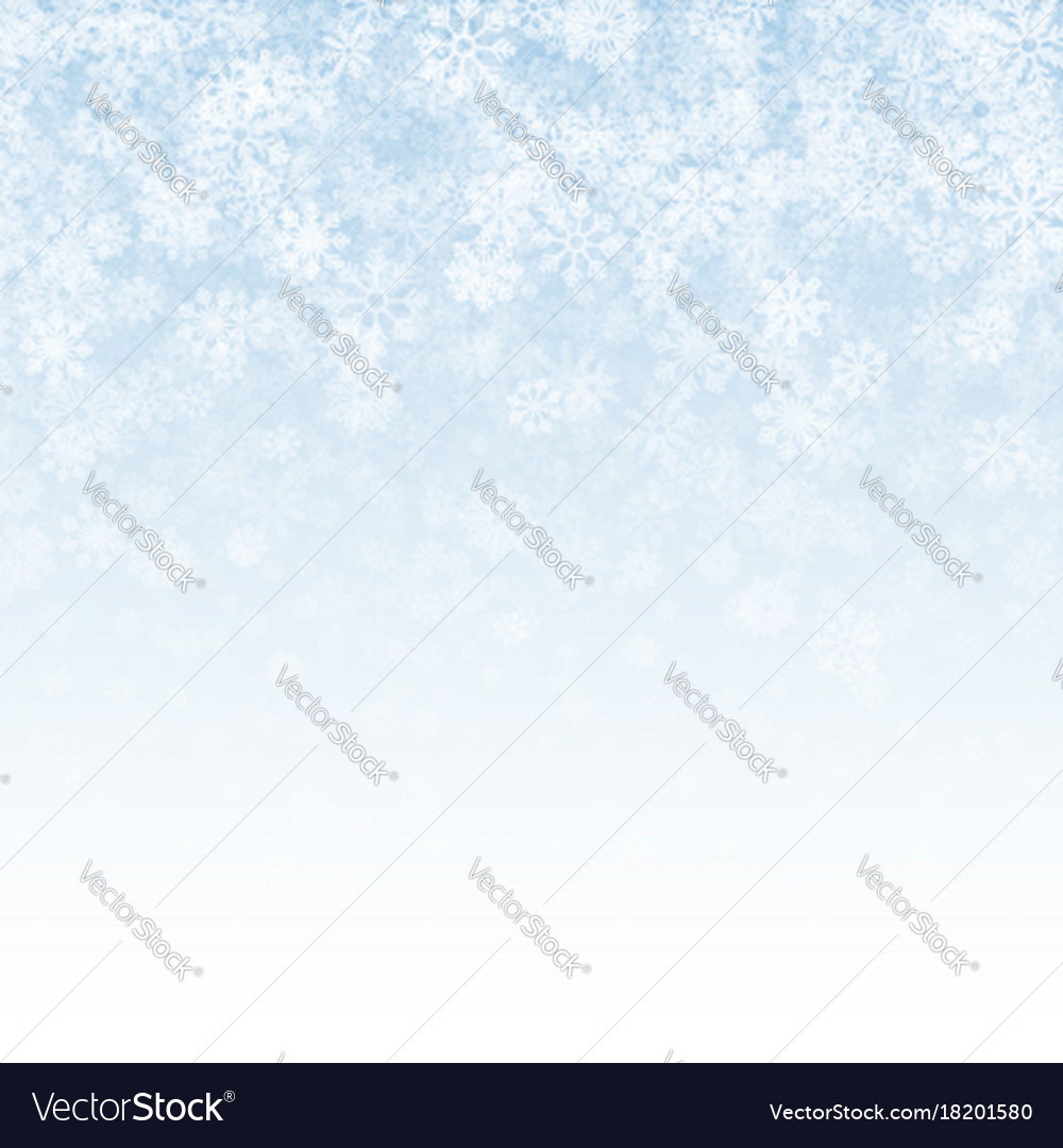 3d falling snow effect Royalty Free Vector Image