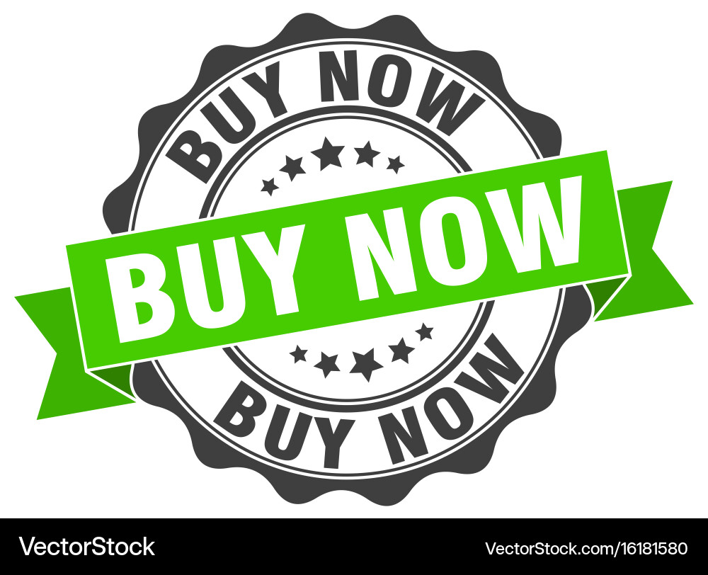 Buy now stamp sign seal Royalty Free Vector Image