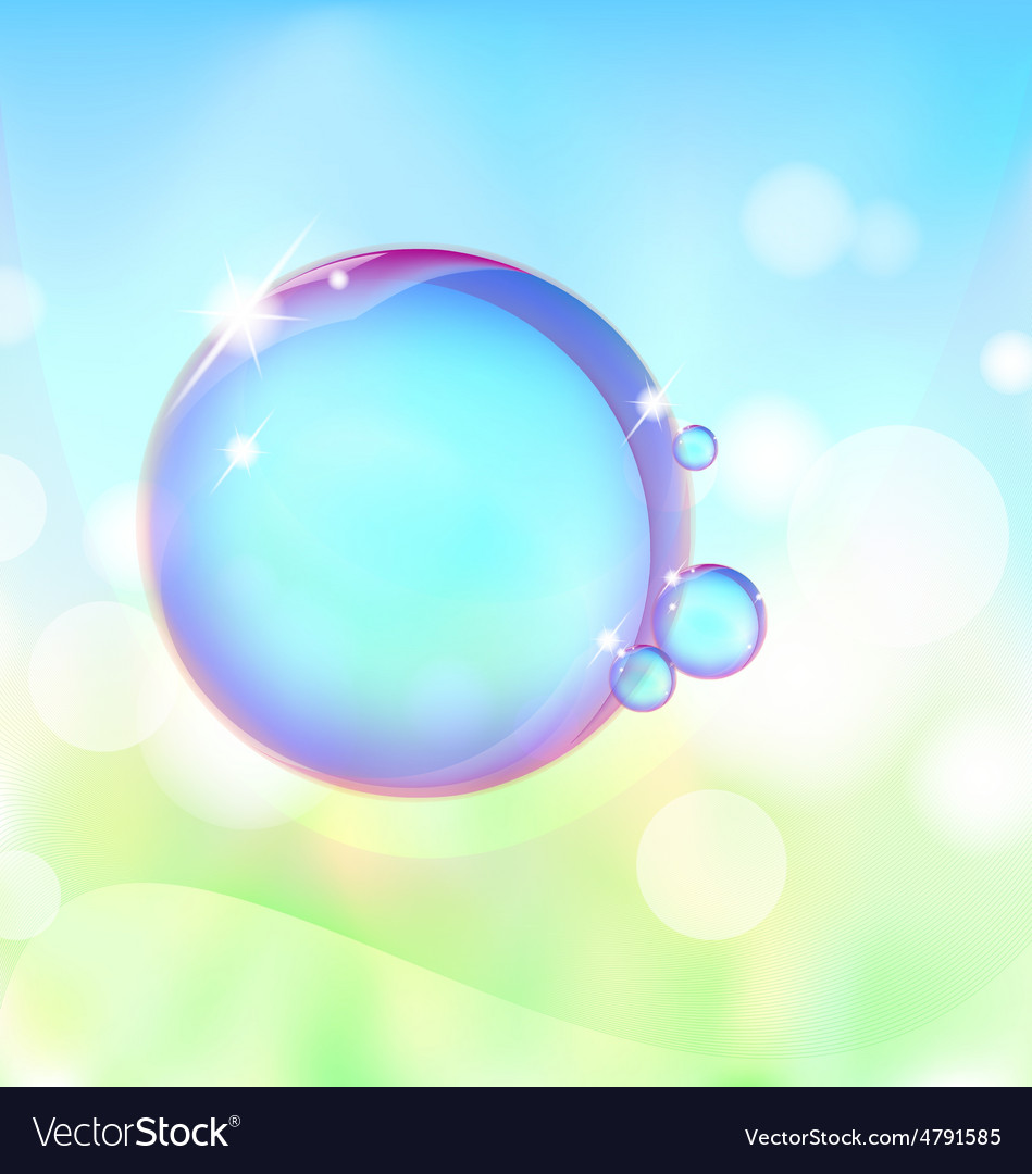 Bubble Royalty Free Vector Image - VectorStock
