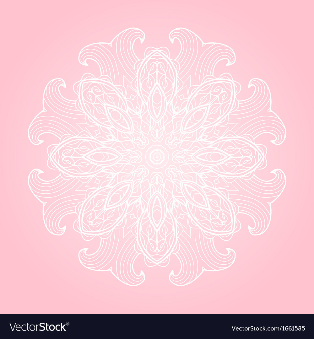 Pastel colors abstract background with round Vector Image