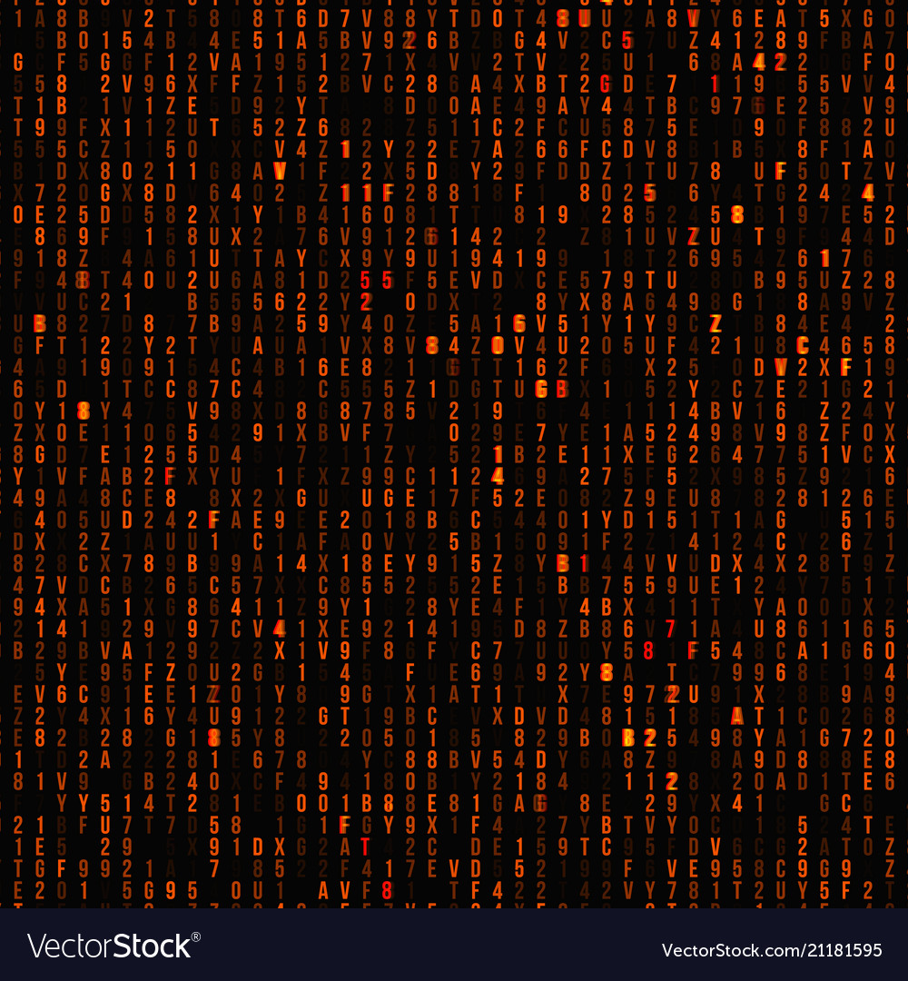 Abstract matrix background Royalty Free Vector Image