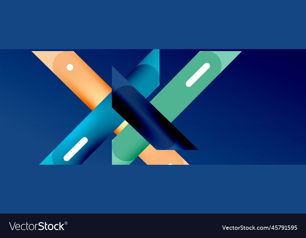 Background overlapping lines dynamic lines Vector Image