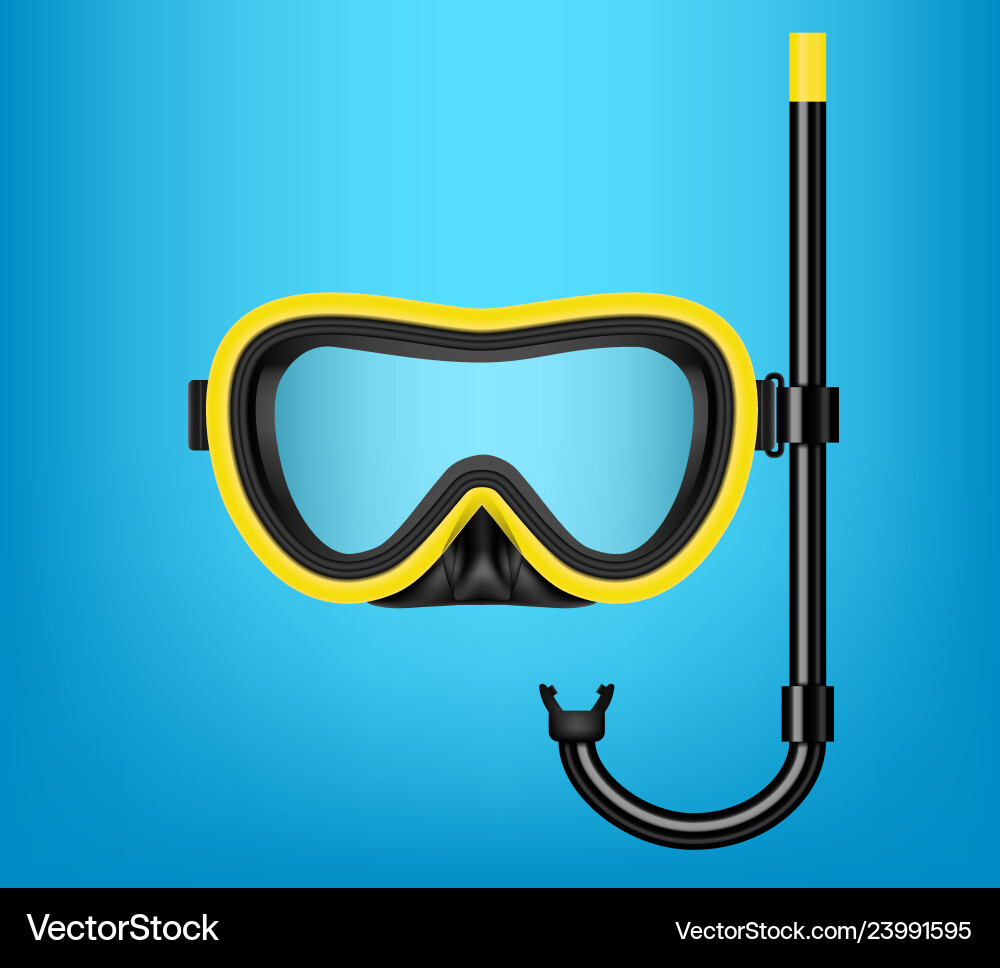 Creative of scuba diving Royalty Free Vector Image