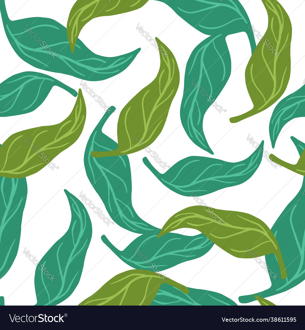 Isolated abstract seamless pattern with random Vector Image