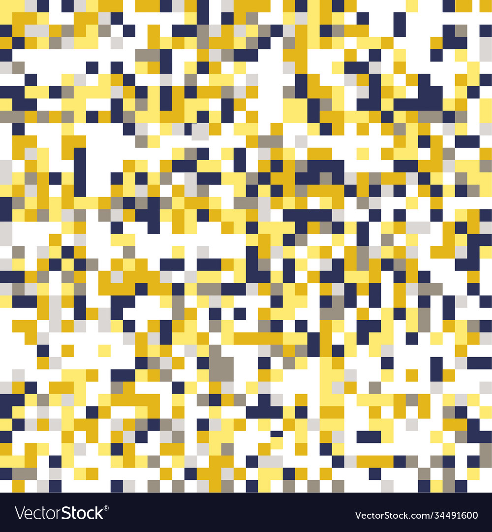 Multi colored pixelation Royalty Free Vector Image