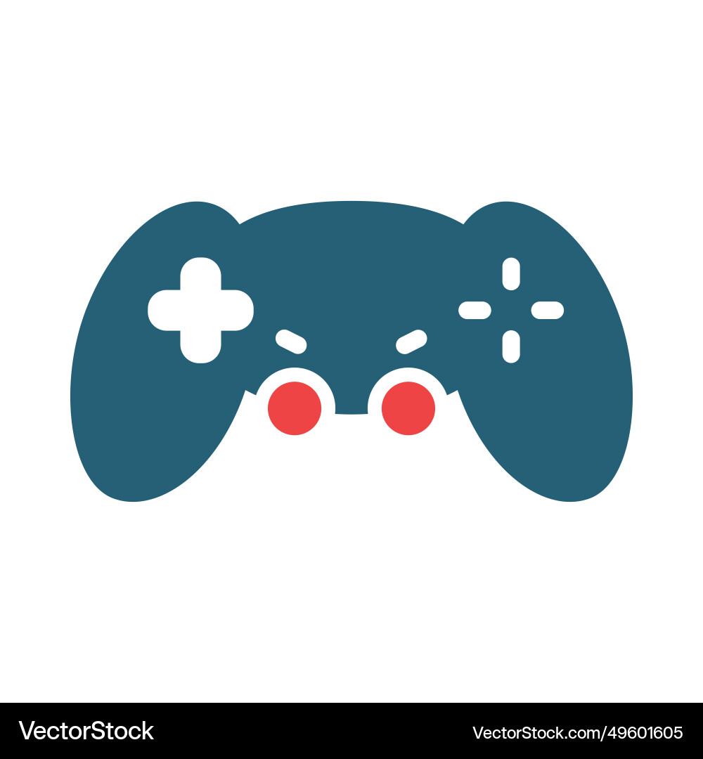 Controller glyph two color icons for personal Vector Image