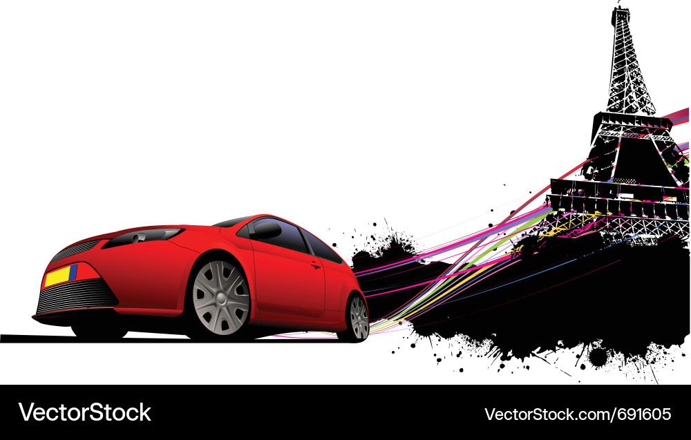 Luxury car Royalty Free Vector Image - VectorStock