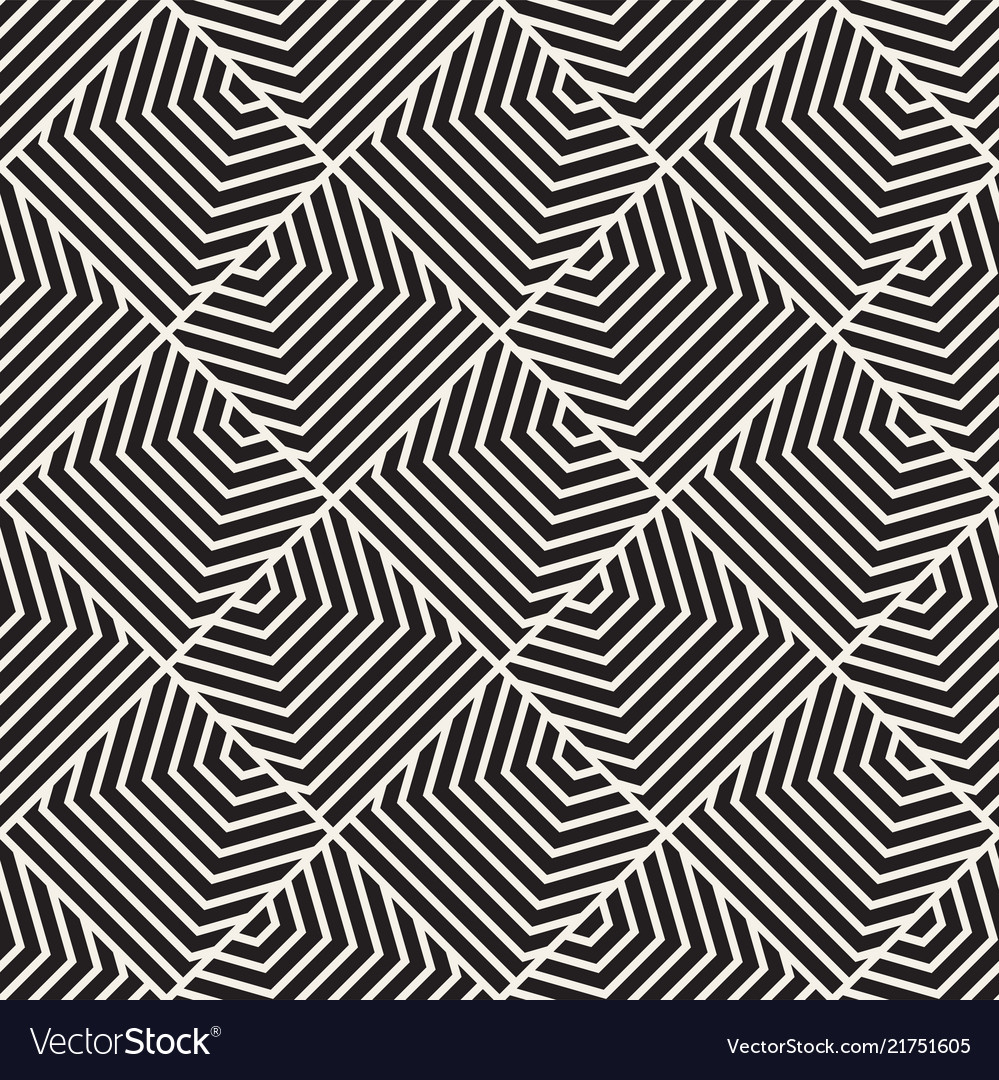 Seamless Subtle Lattice Pattern Modern Stylish Vector Image