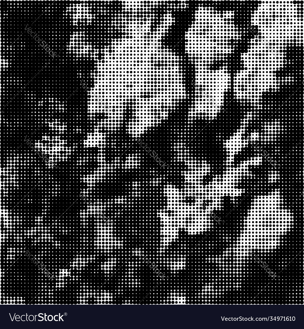 Halftone pattern set dots dotted texture Vector Image