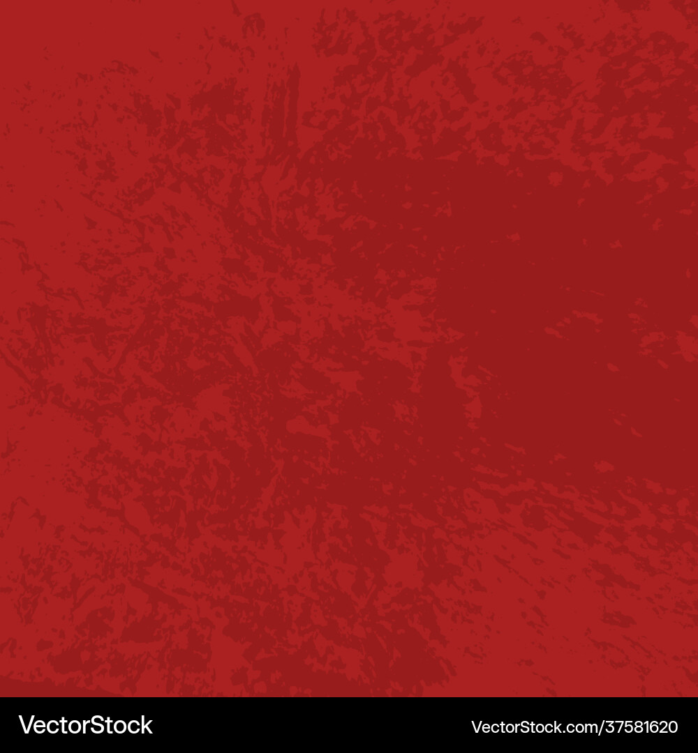Red grunge distressed background for your design Vector Image