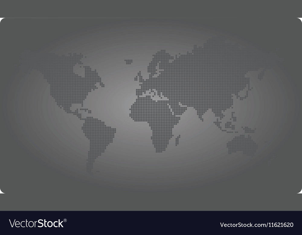 World map Royalty Free Vector Image - VectorStock