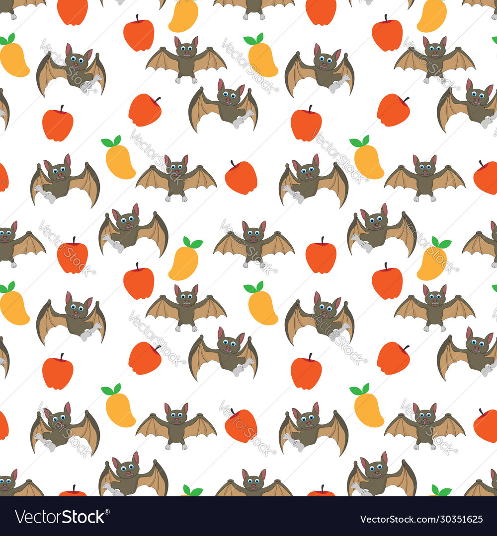 Bat pattern Royalty Free Vector Image - VectorStock