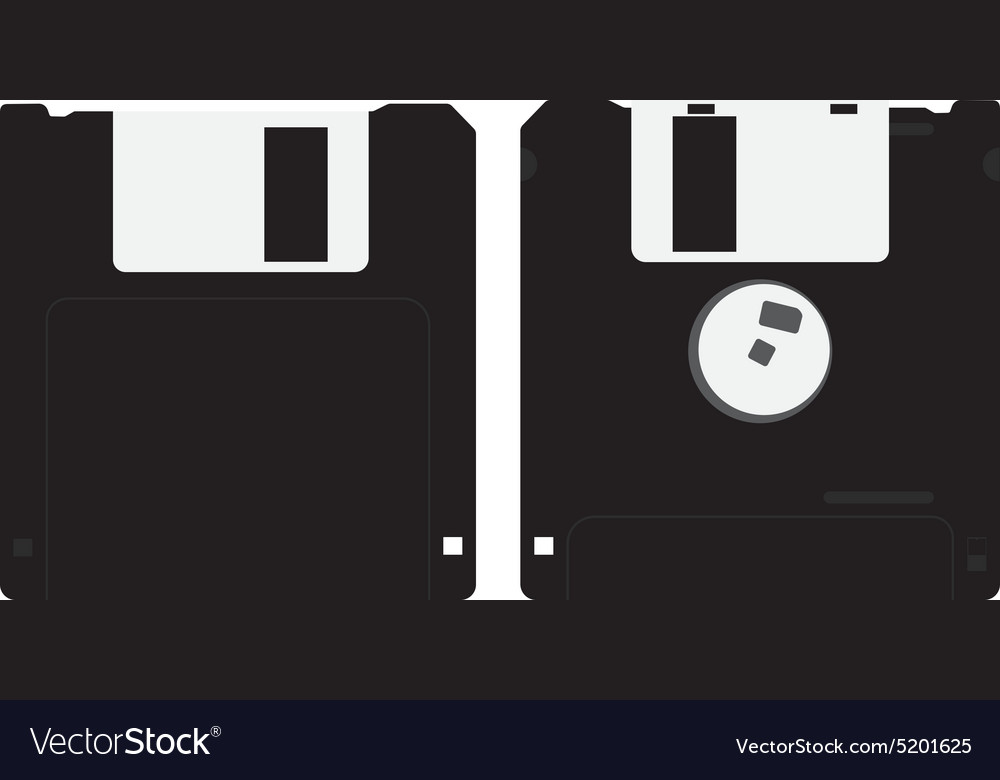 Floppy disk Royalty Free Vector Image - VectorStock