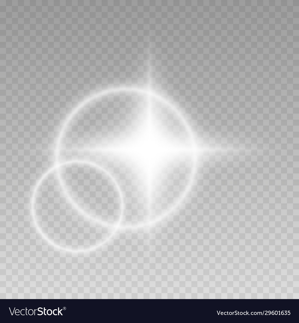 Glow light effect Royalty Free Vector Image - VectorStock
