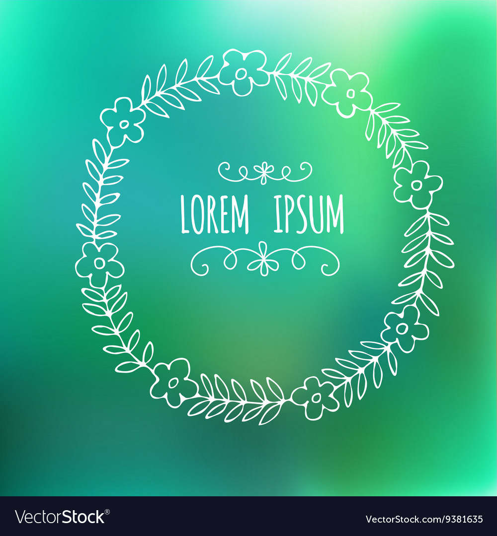 Graphic frames for text Royalty Free Vector Image