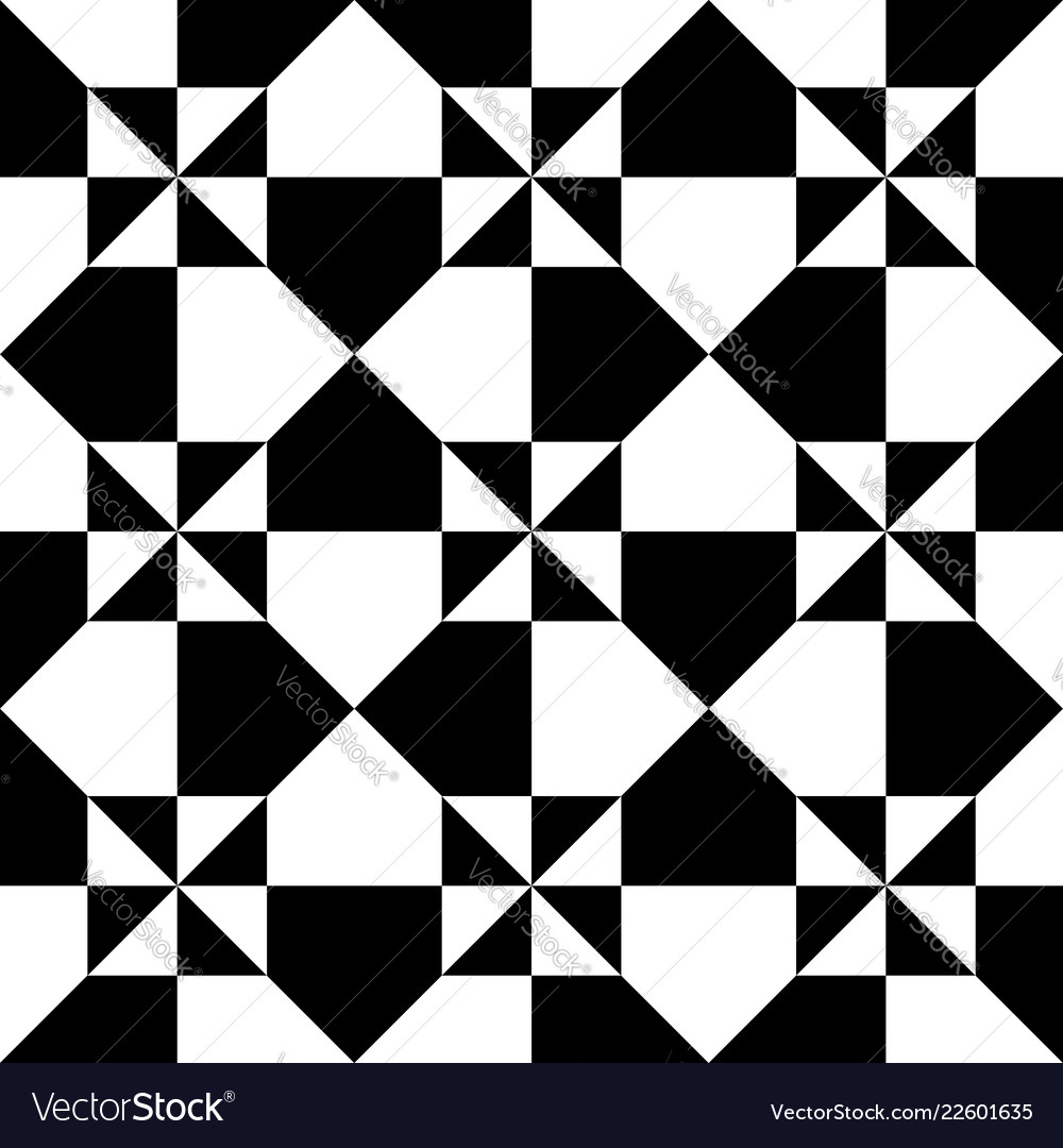 Tile of a repeatable pattern with squares Vector Image