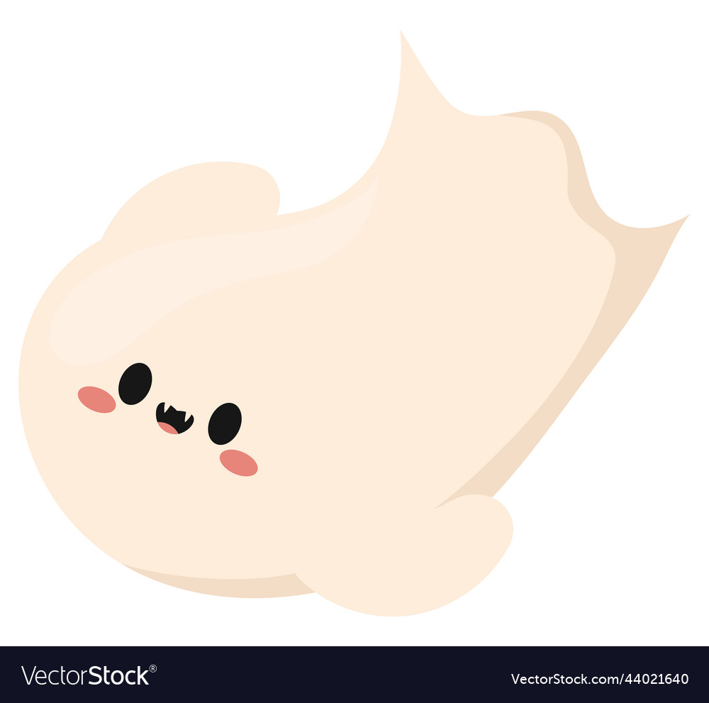 Cute ghost design Royalty Free Vector Image - VectorStock