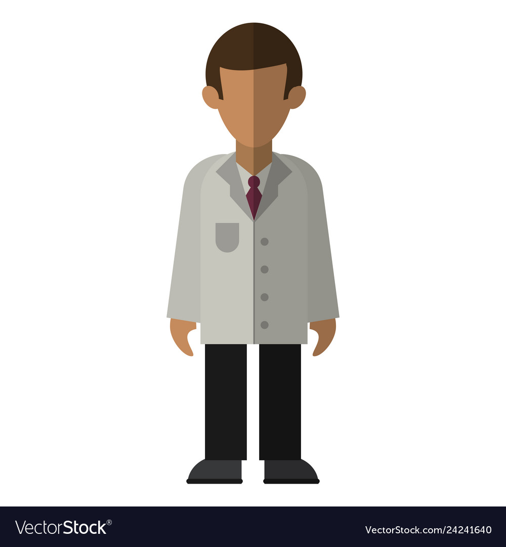 Medical avatar cartoon Royalty Free Vector Image