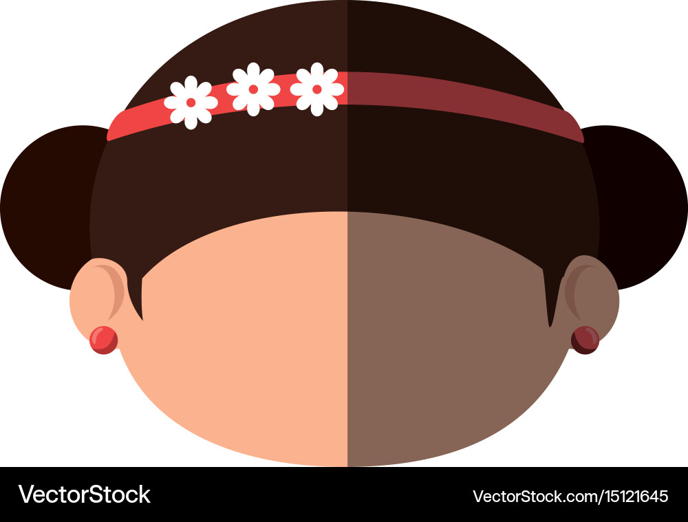 Japanese girl design Royalty Free Vector Image