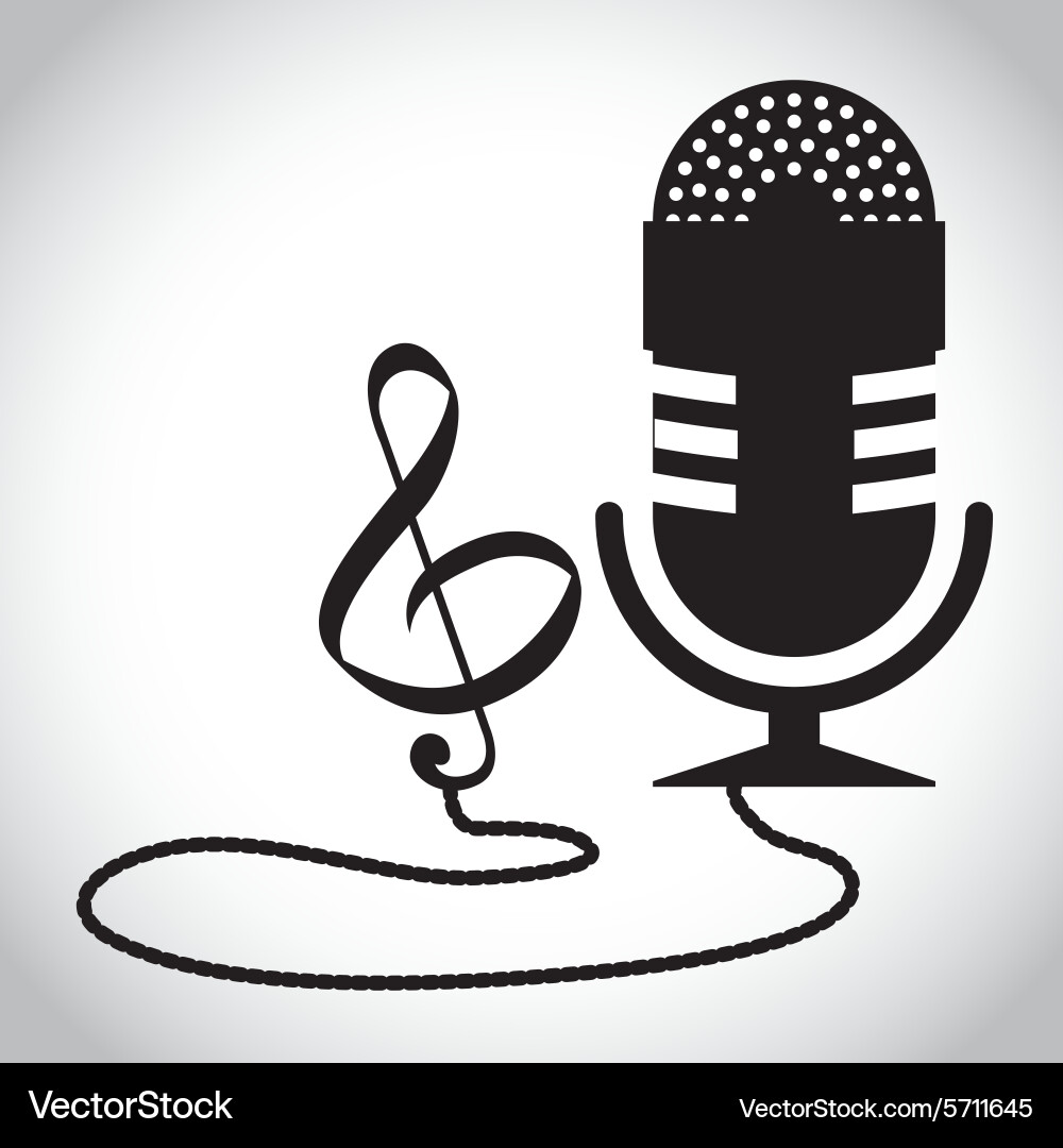 Music and sound design Royalty Free Vector Image