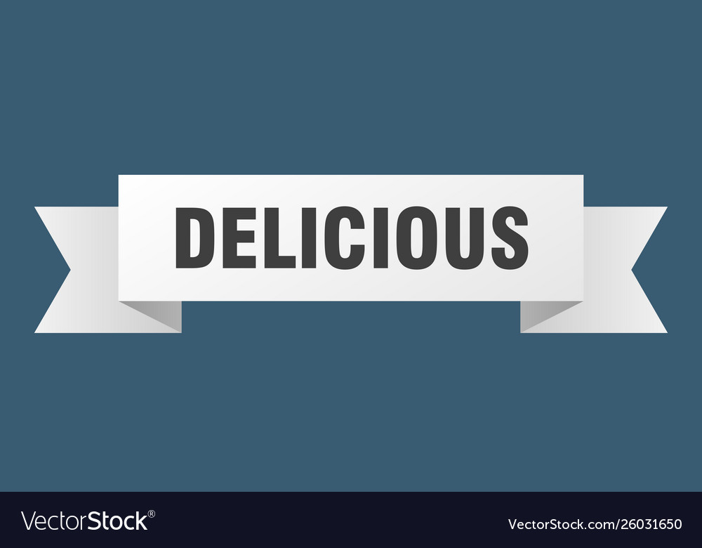 Delicious Royalty Free Vector Image - VectorStock Delicious Royalty Free Vector Image - VectorStock