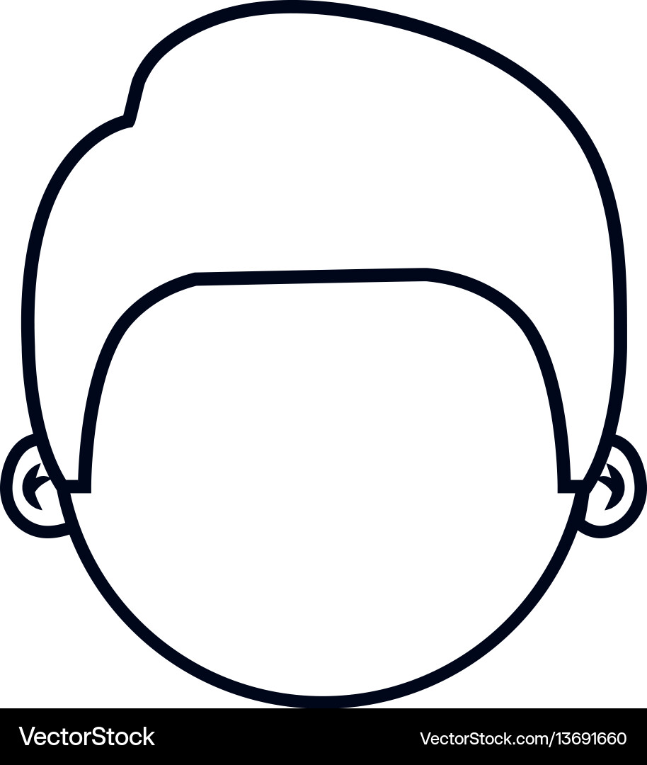 Boy face icon Royalty Free Vector Image - VectorStock