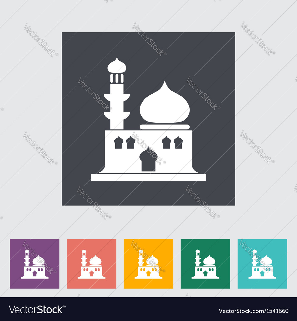 Mosque Royalty Free Vector Image - VectorStock