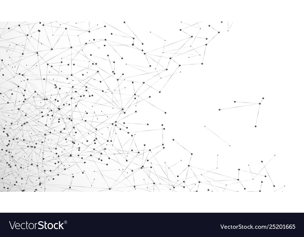Abstract particle background mess network plexus Vector Image Abstract particle background mess network plexus Vector Image