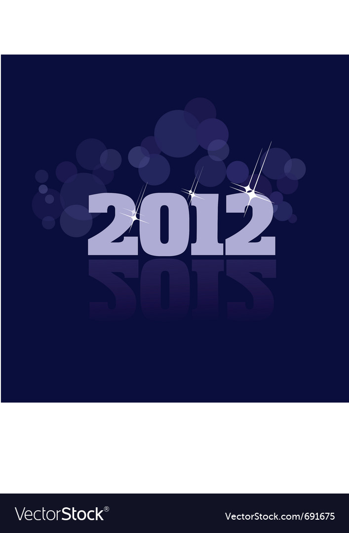 2012 Royalty Free Vector Image - VectorStock