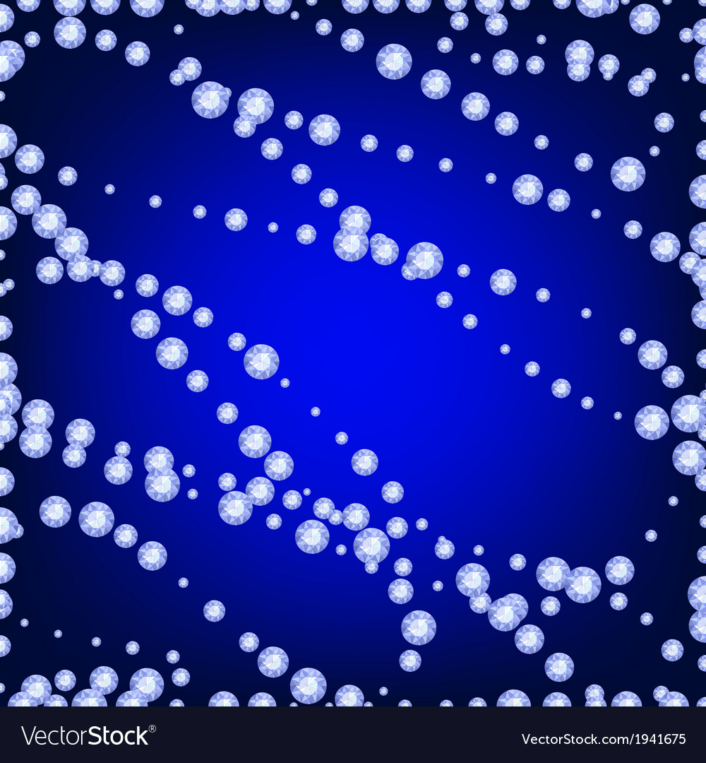 Diamond pattern beads Royalty Free Vector Image