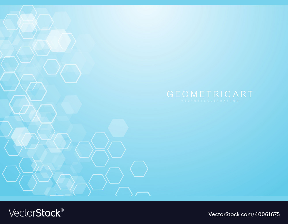 Science Network Pattern Connecting Lines And Dots Vector Image