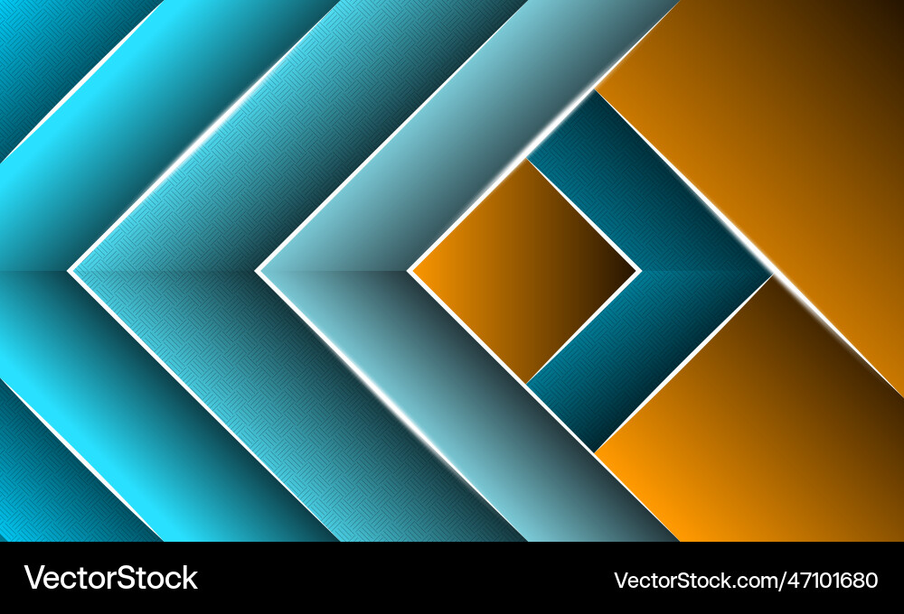 Blue abstract modern background for social media Vector Image