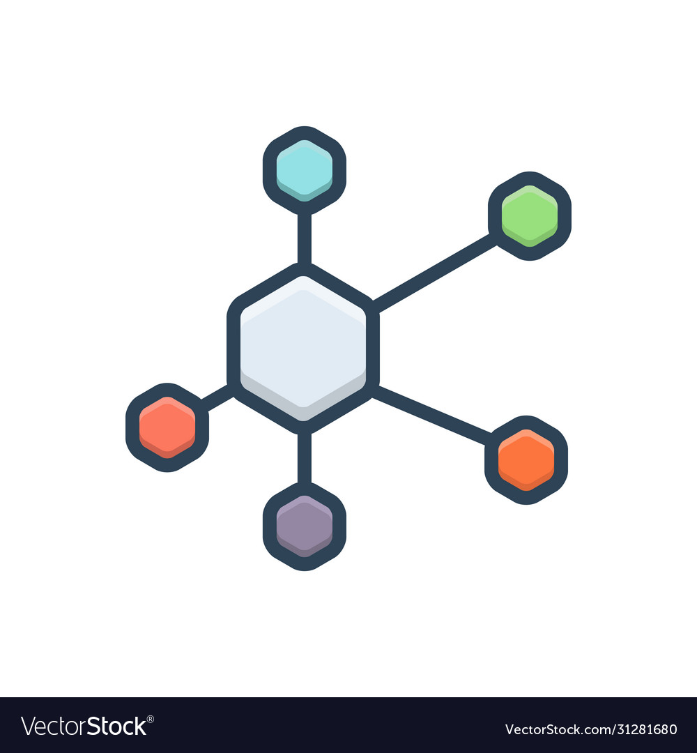 Network structure Royalty Free Vector Image - VectorStock