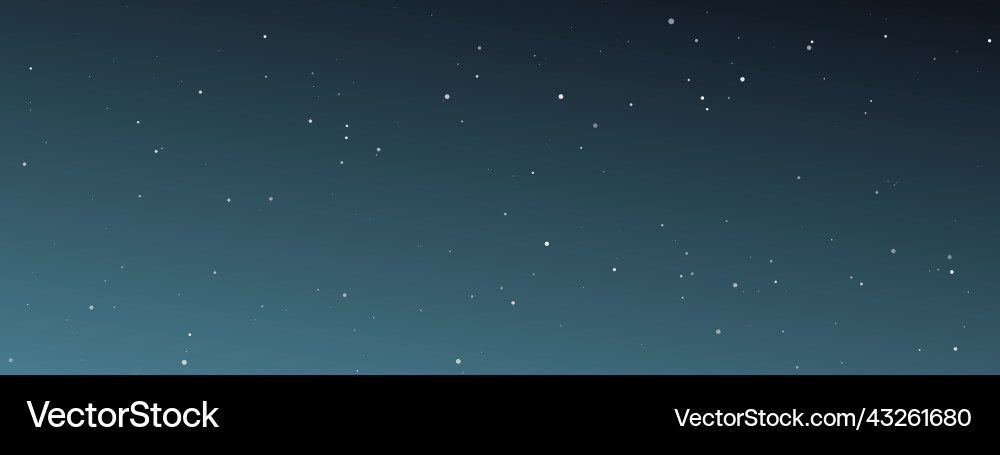 Night sky with many stars Royalty Free Vector Image