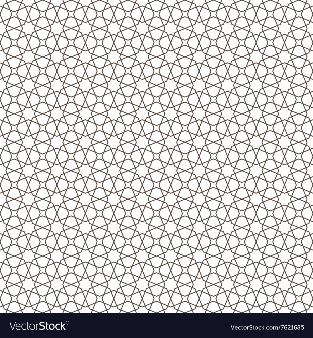 Islamic seamless Royalty Free Vector Image - VectorStock