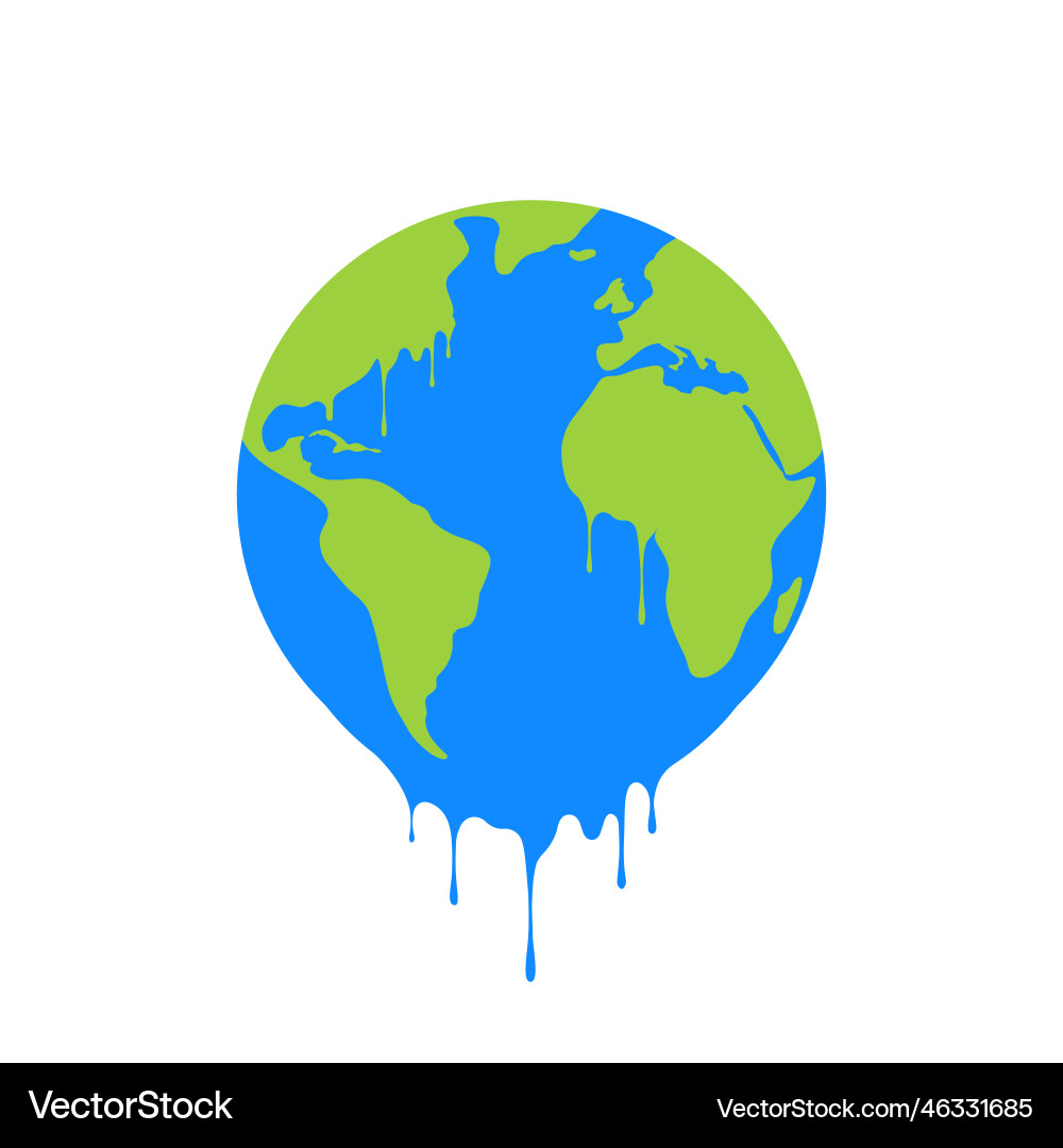 Planet earth on quarantine 2020 coronavirus Vector Image